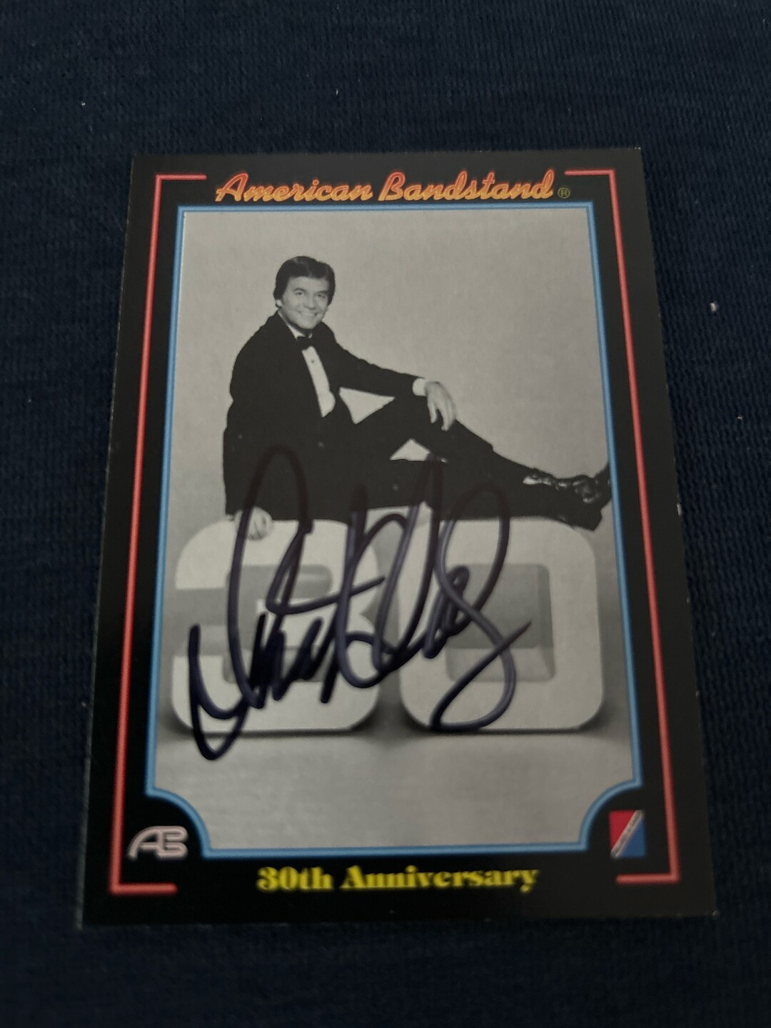 Dick Clark Signed Autographed 1993 American Bandstand Trading Card Auto ...