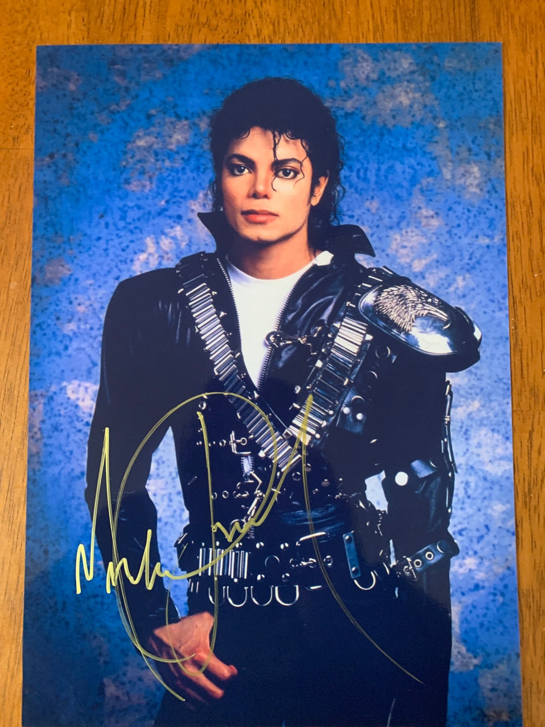 Michael Jackson Singer Music Signed Autographed 8x12 Photo RA COA - Etsy