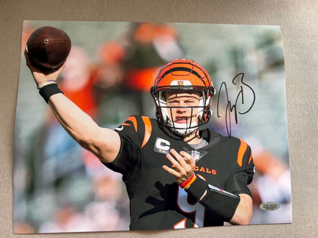 Joe Burrow Cincinnati Bengals Signed 8x10 Autographed Photo COA - Etsy