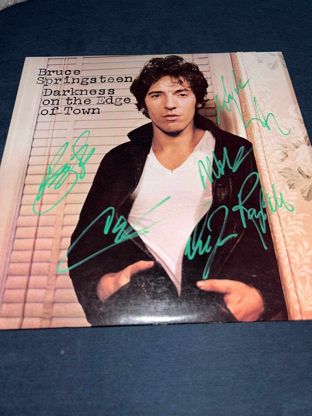 Bruce Springsteen and the E Street Band Hand Signed Autographed ...
