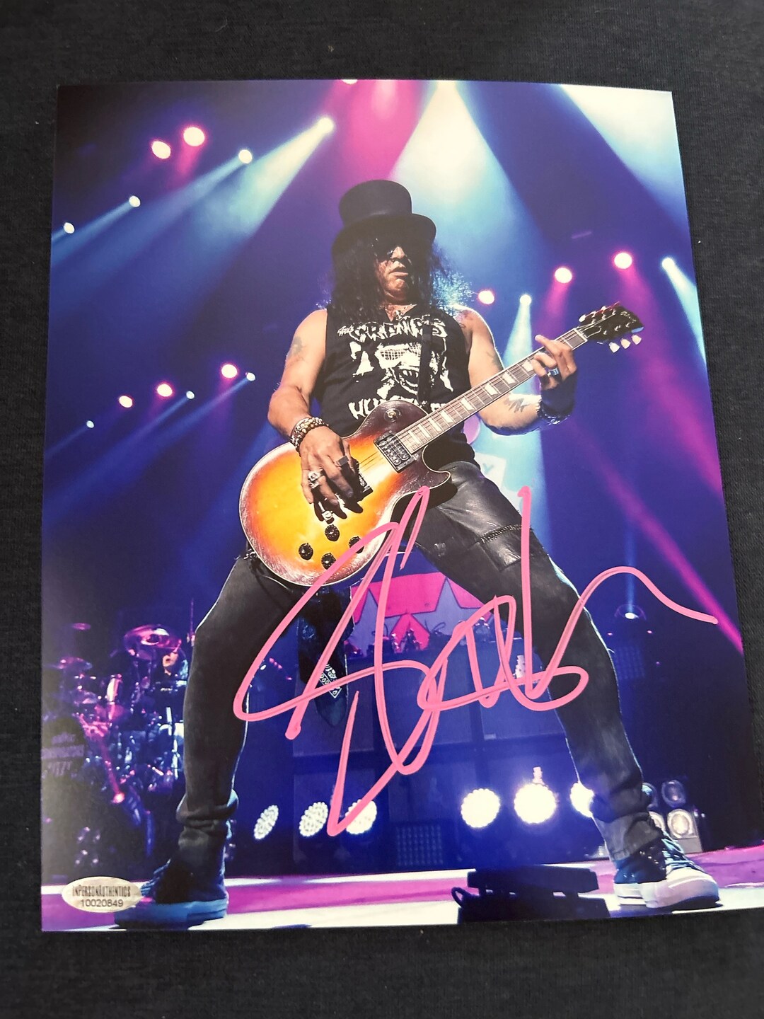 Slash Guns N Roses Hand Signed Autograph 8x10 Photo With COA - Etsy