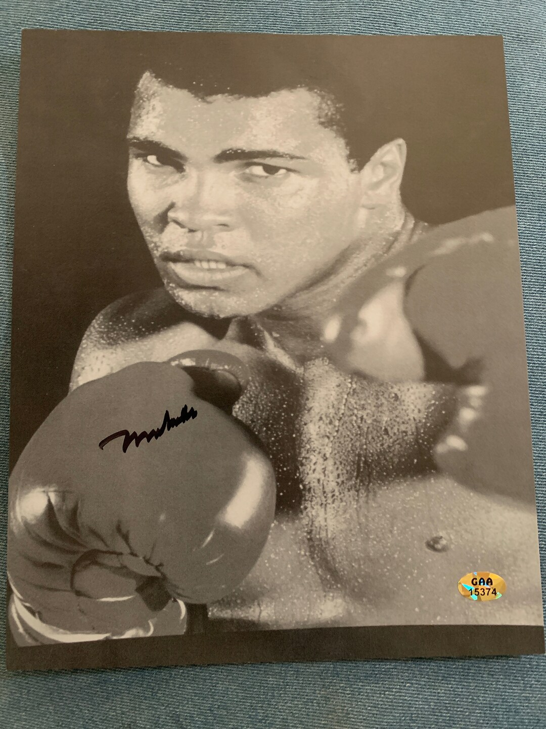 Muhammad Ali Signed Autograph 8x10 Boxing B&W Photo COA - Etsy