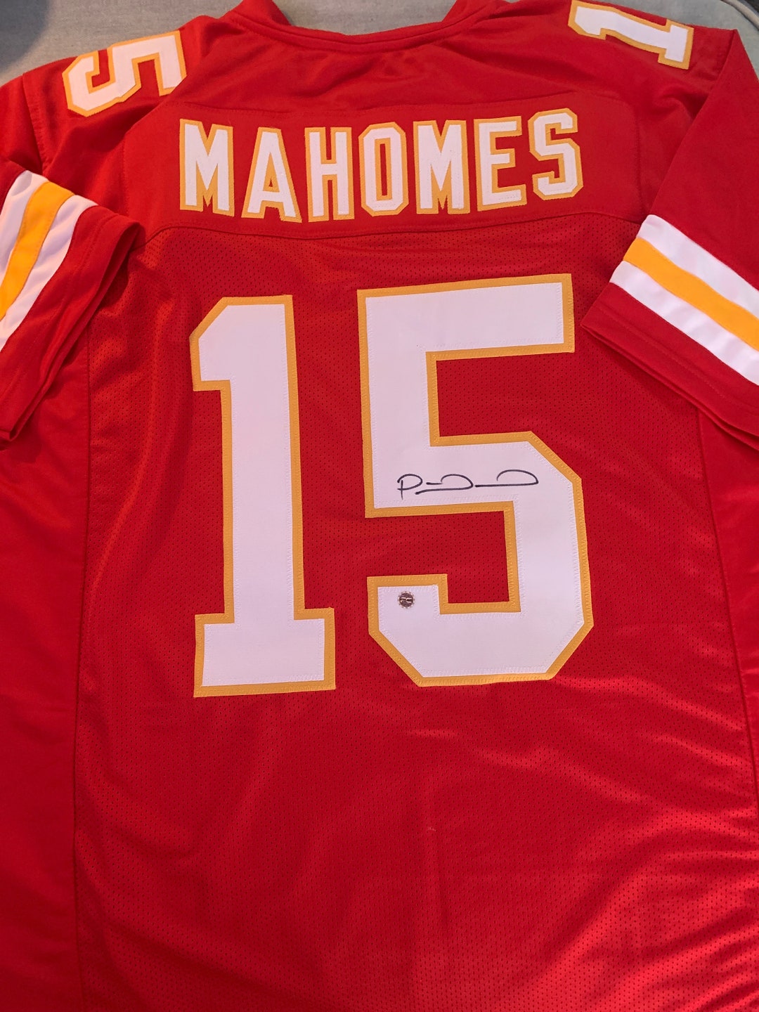 Patrick Mahomes Signed Autographed Custom XL Kansas City - Etsy