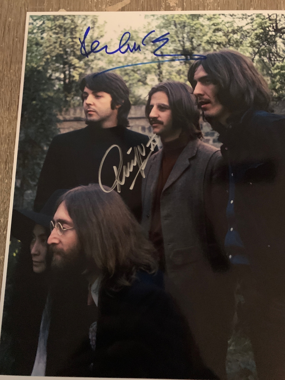 Paul Mccartney Ringo Starr the Beatles Signed Autographed 8x10 Photo ...