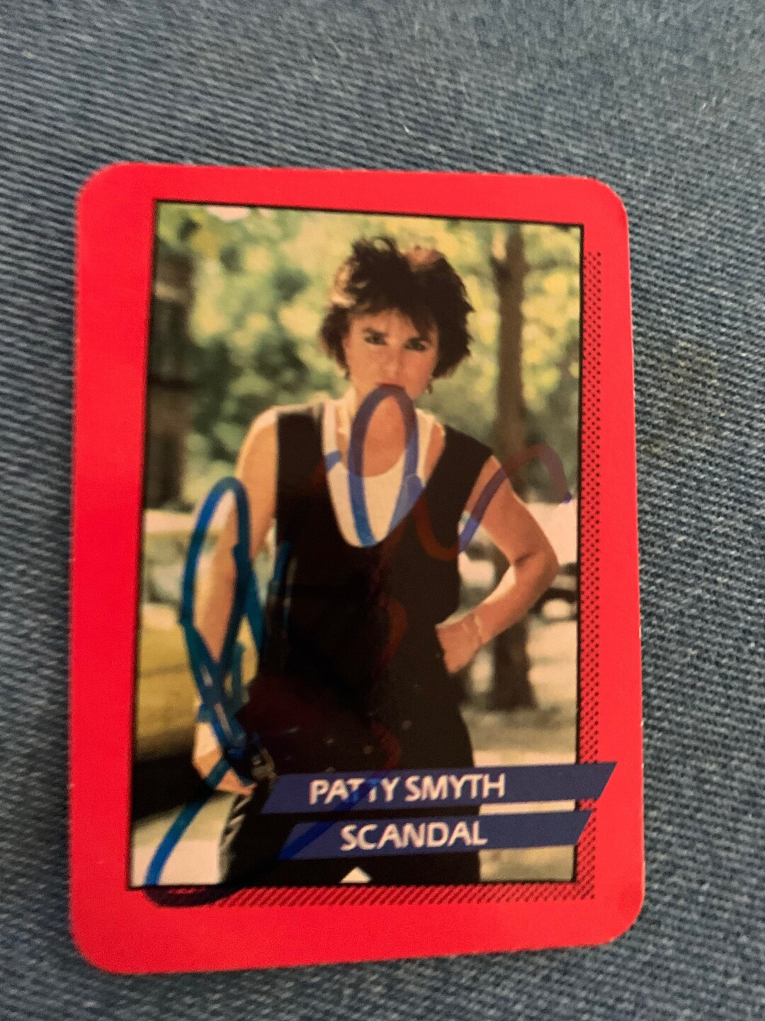 Patty Smyth Scandal Hand Signed Autographed Superstar Music Card COA - Etsy