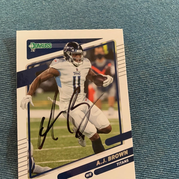 The Titans Signed Card - Etsy