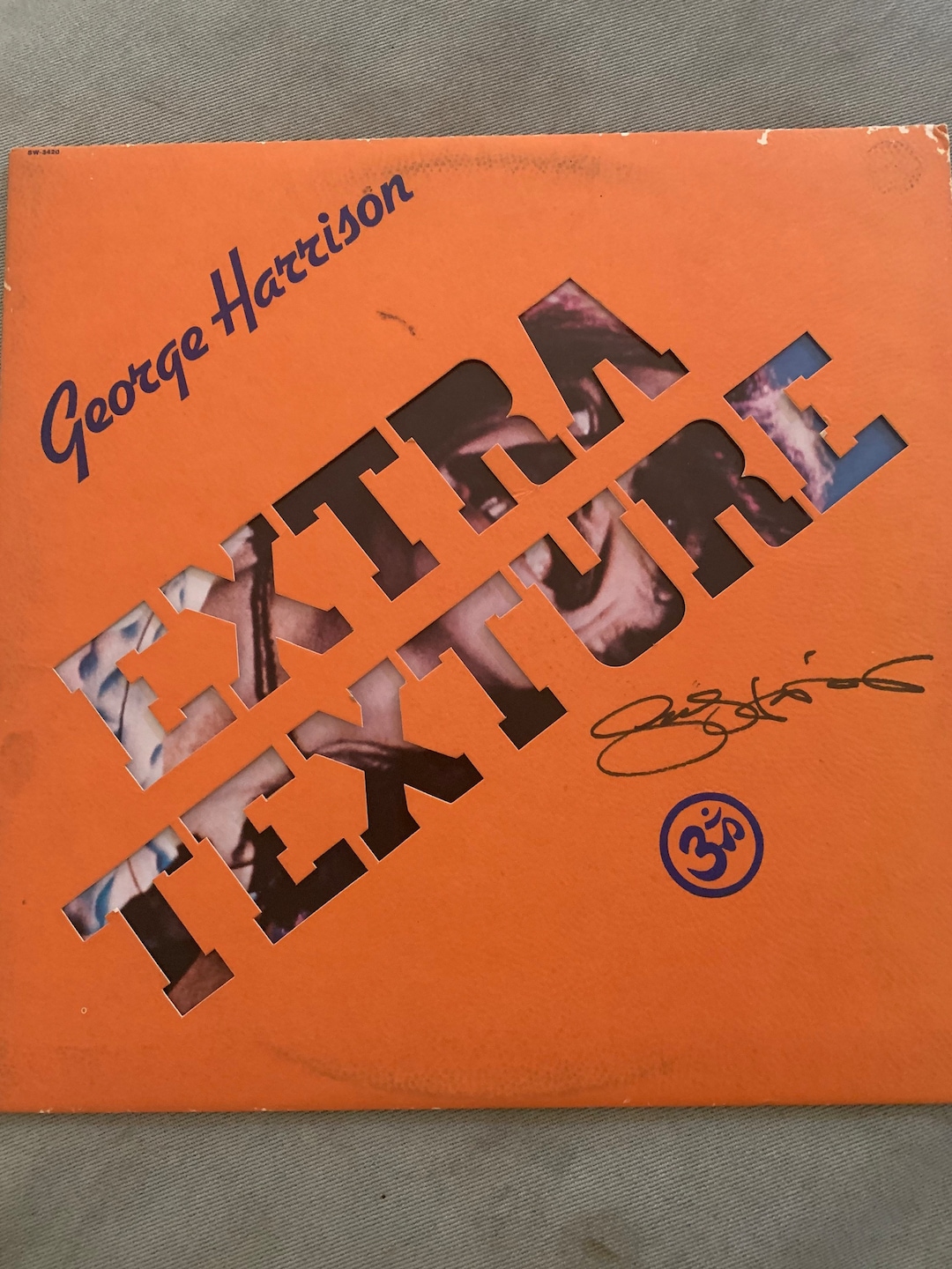 The Beatles George Harrison Authentic Signed Autographed Extra Texture ...