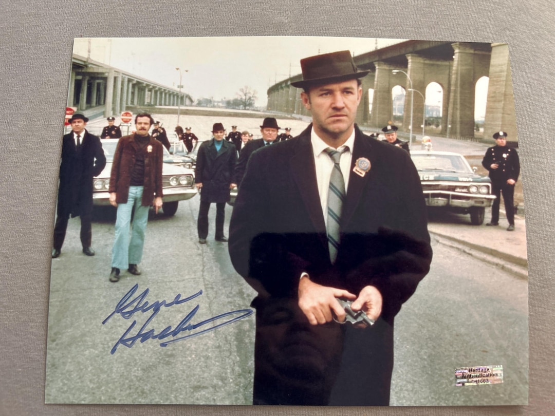 Actor Gene Hackman Signed Autographed 8x10 Photo With COA - Etsy