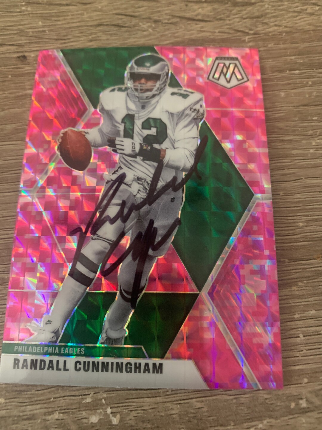 Randall Cunningham Signed Autographed Auto Philadelphia Eagles Card COA ...