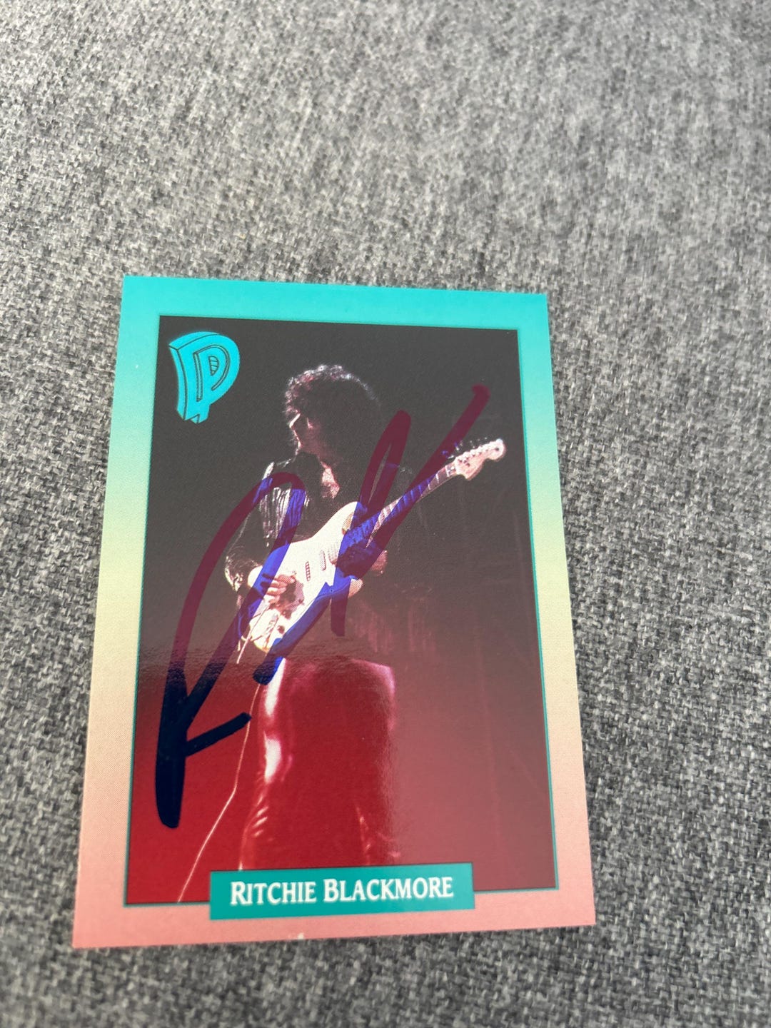 Deep Purple Ritchie Blackmore Hand Signed Autographed Music Card COA - Etsy