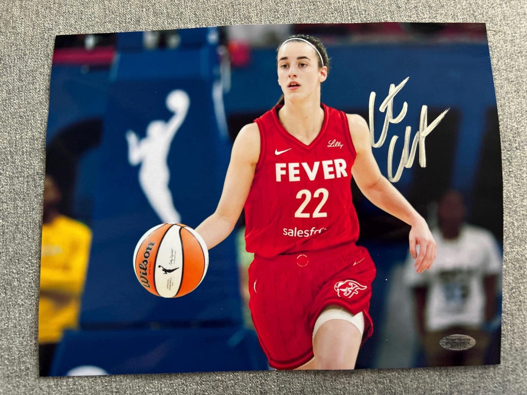 Caitlin Clark Signed Autographed 8x10 Fever Photo With COA. - Etsy