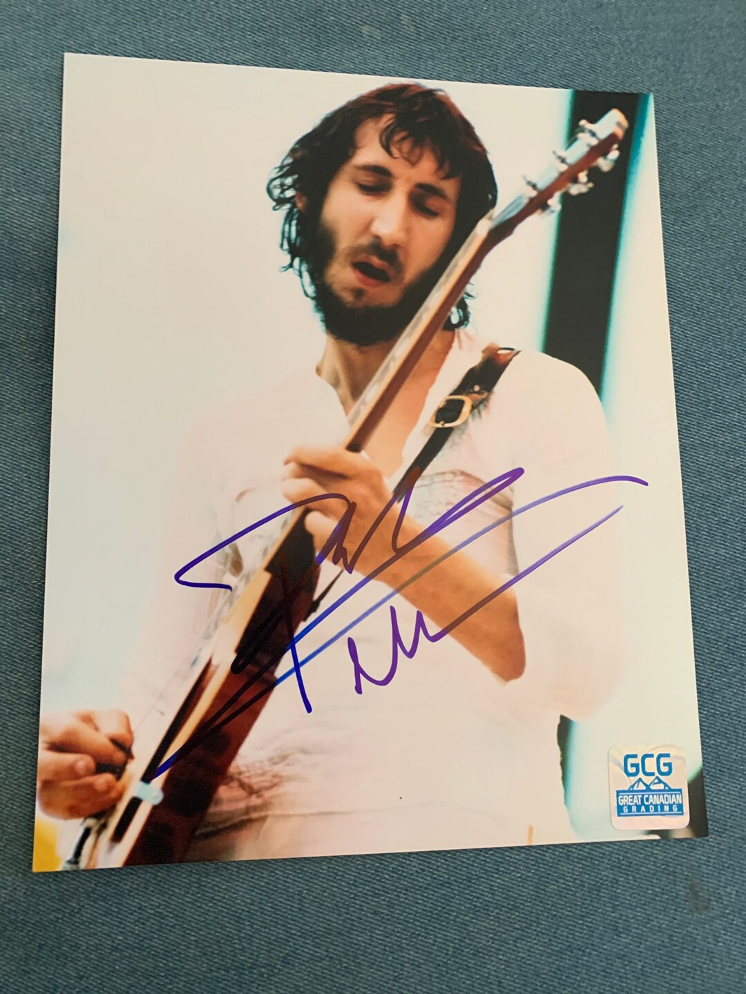 Pete Townsend ‘the WHO’ Signed Autographed 8x12 Photo W/ GCG Great ...