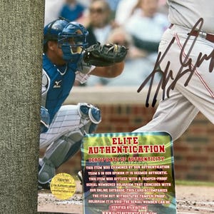 Ken Griffey Jr Signed Autographed 8x10 Cincinnati Reds Photograph Photo ...