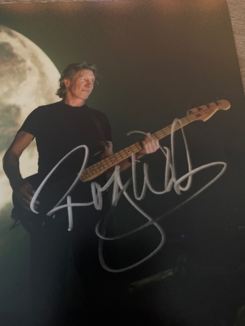 Roger Waters Pink Floyd Hand Signed Autographed 8x10 Photo COA - Etsy