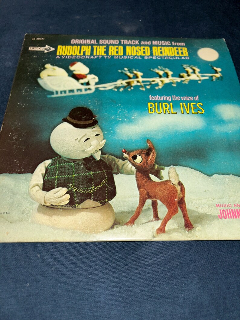 Burl Ives - Rudolph the Red Nosed Reindeer OST 1964 Decca Early Issue ...