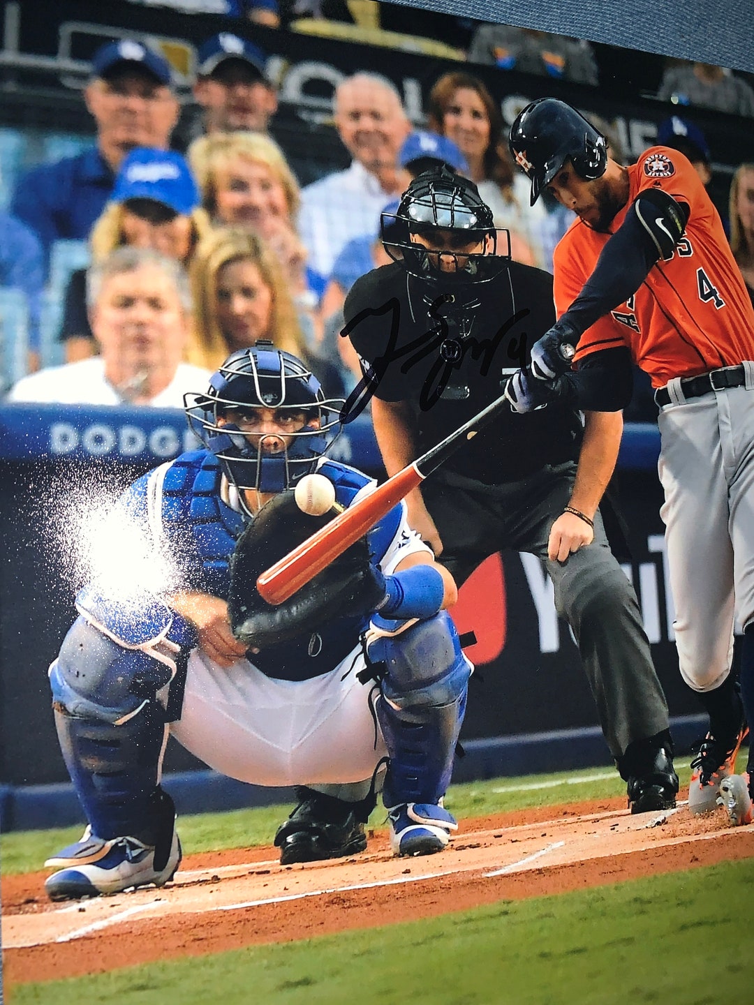 George Springer Signed Autographed 8x10 Houston Astros Photo W/coa - Etsy