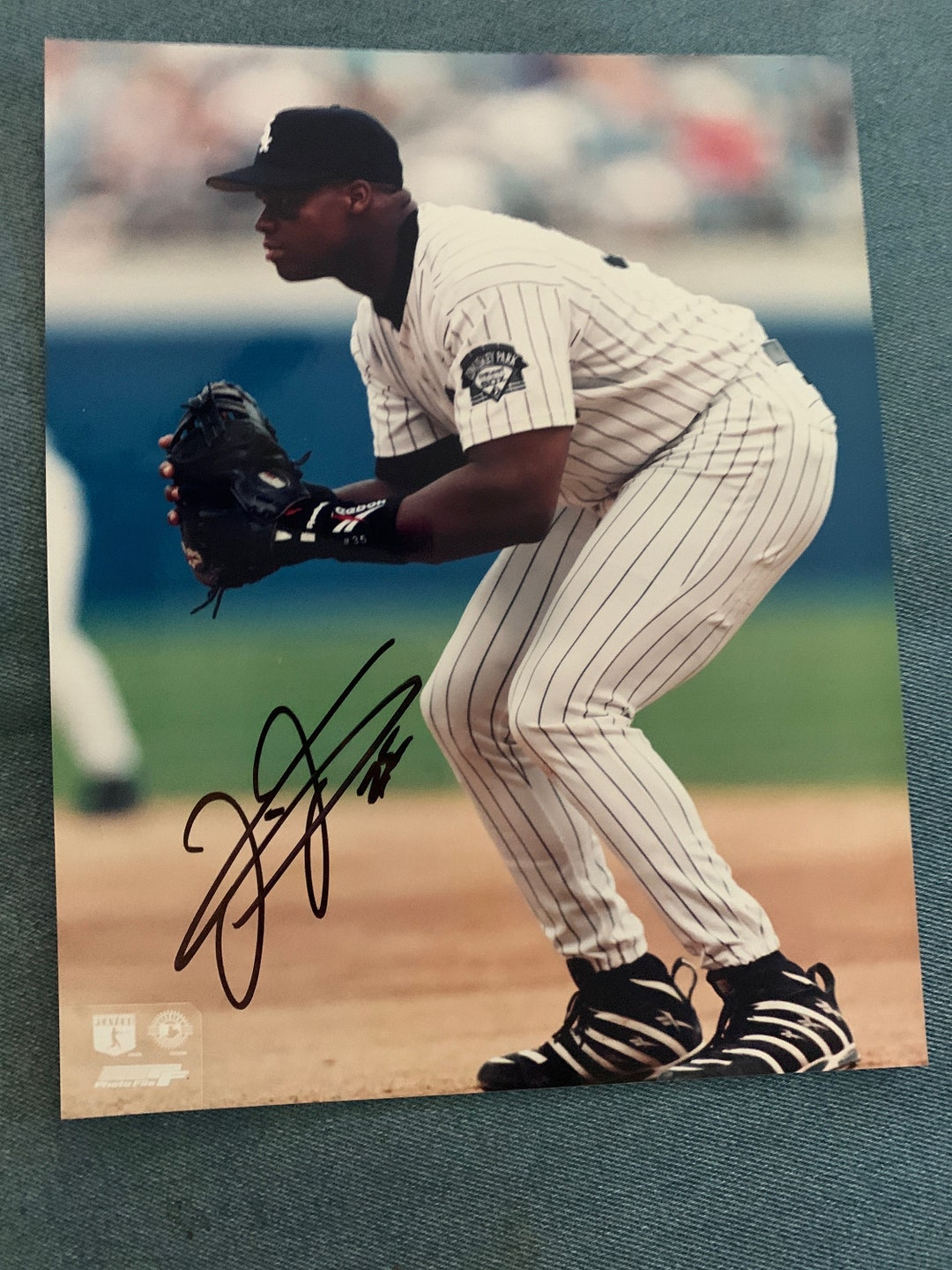 Frank Thomas Autographed 8x10 Color Signed Chicago White Sox Photo COA ...
