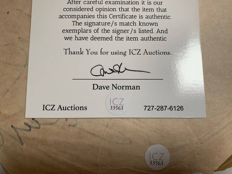 Andre the Giant Huge Signed Autograph 9x7 Paper WWF WWE COA - Etsy