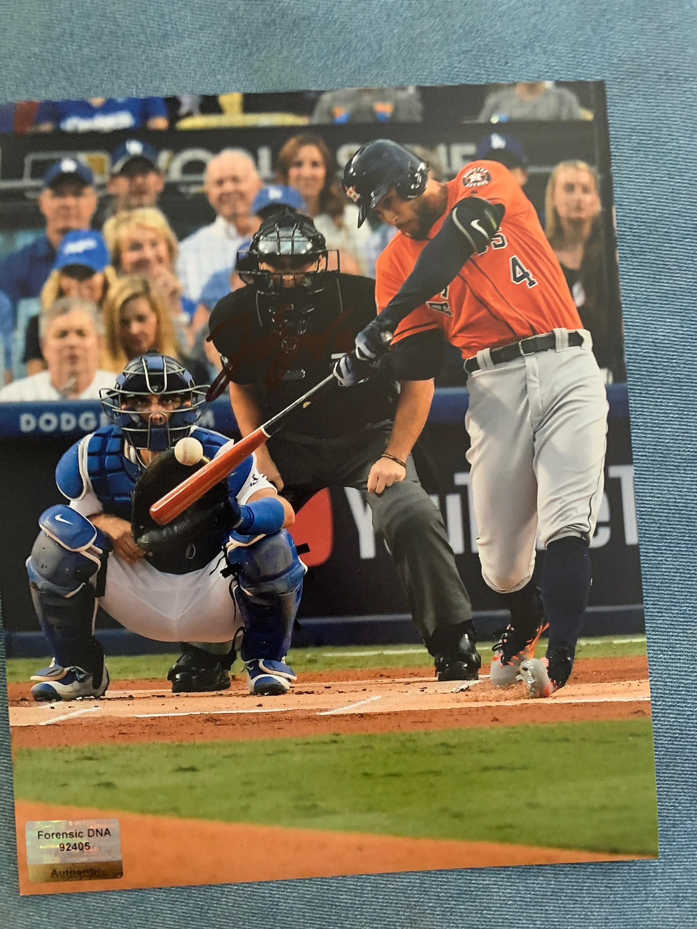 George Springer Signed Autographed 8x10 Houston Astros Photo W/coa - Etsy
