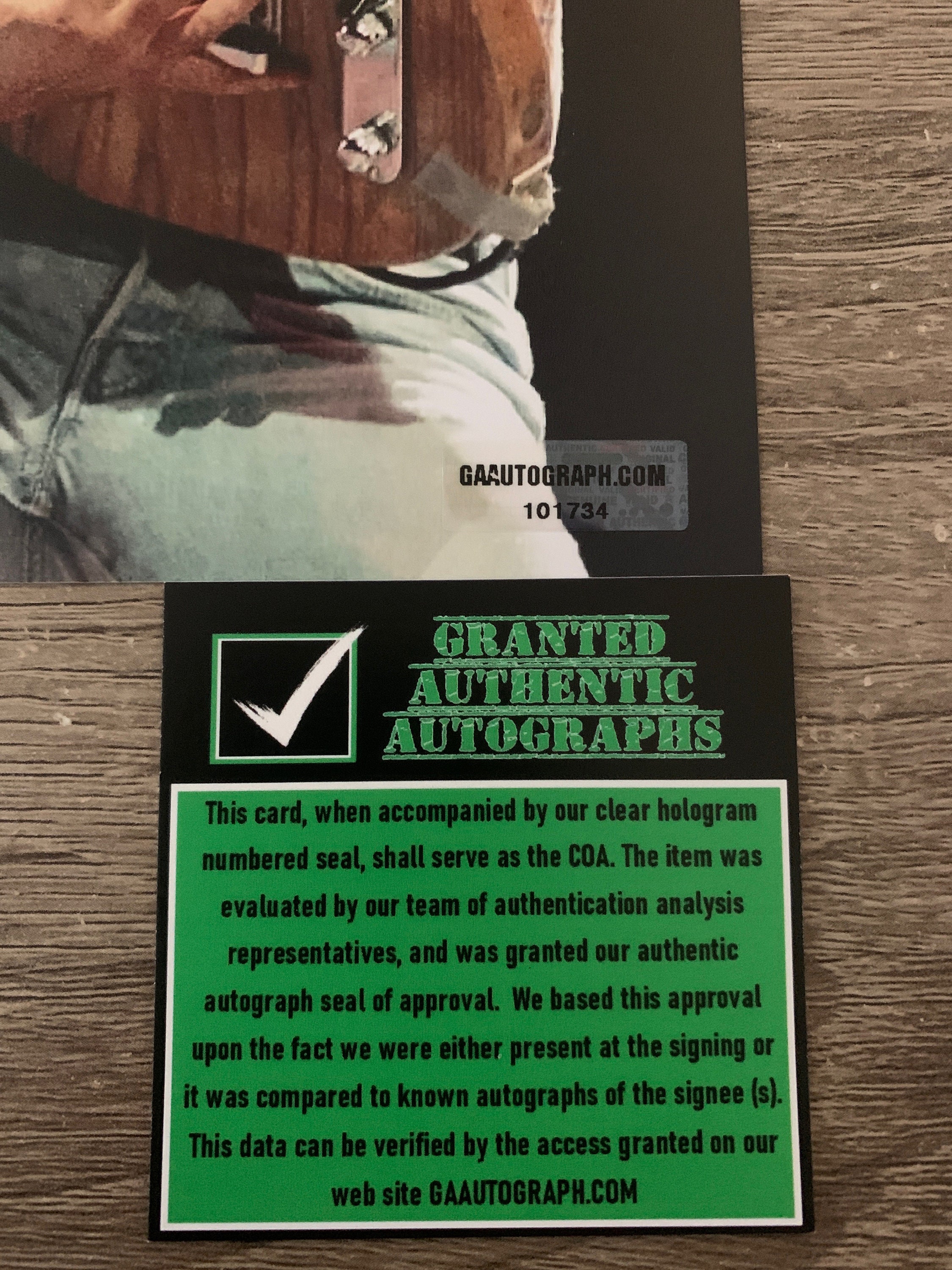 Bruce Springsteen “the Boss” Hand Signed Autographed 8x10 Photo COA - Etsy