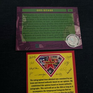 Paul Mccartney of the Beatles Signed Autographed 1993 the Beatles ...