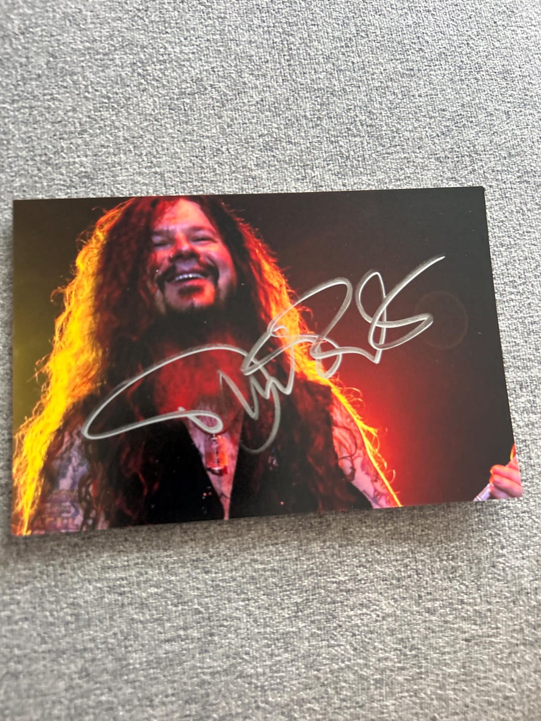 Pantera Dimebag Darryl Signed Autographed Original 4x6 Picture Photo W ...