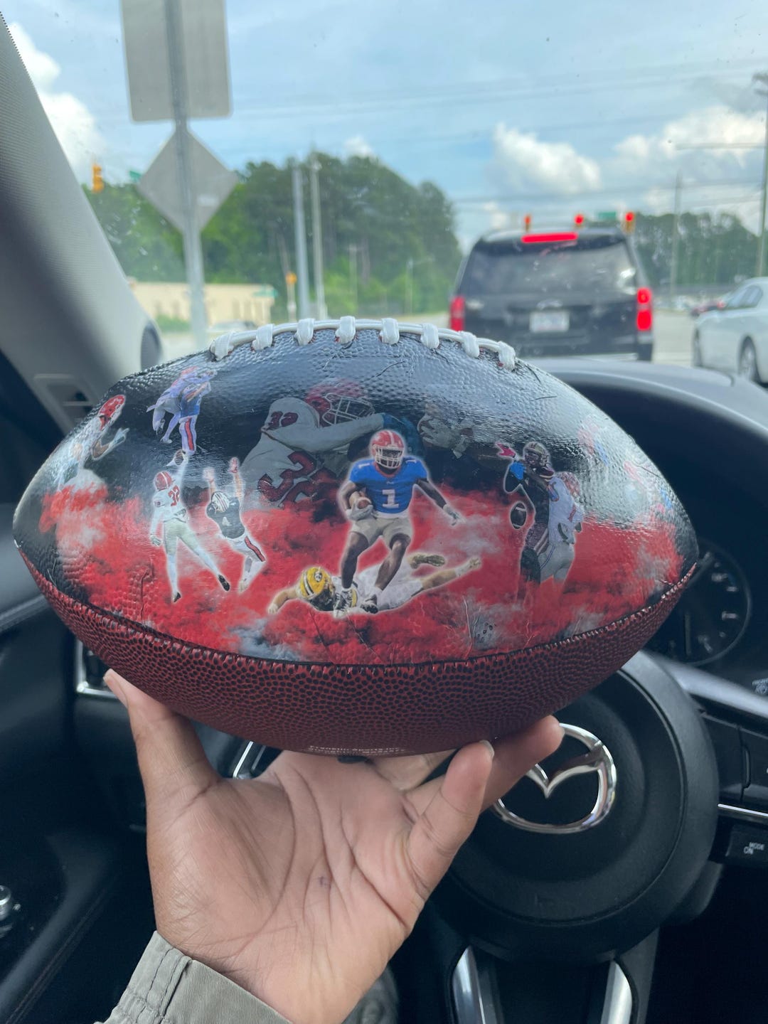 Customize Football, Senior Football, Custom Football - Etsy