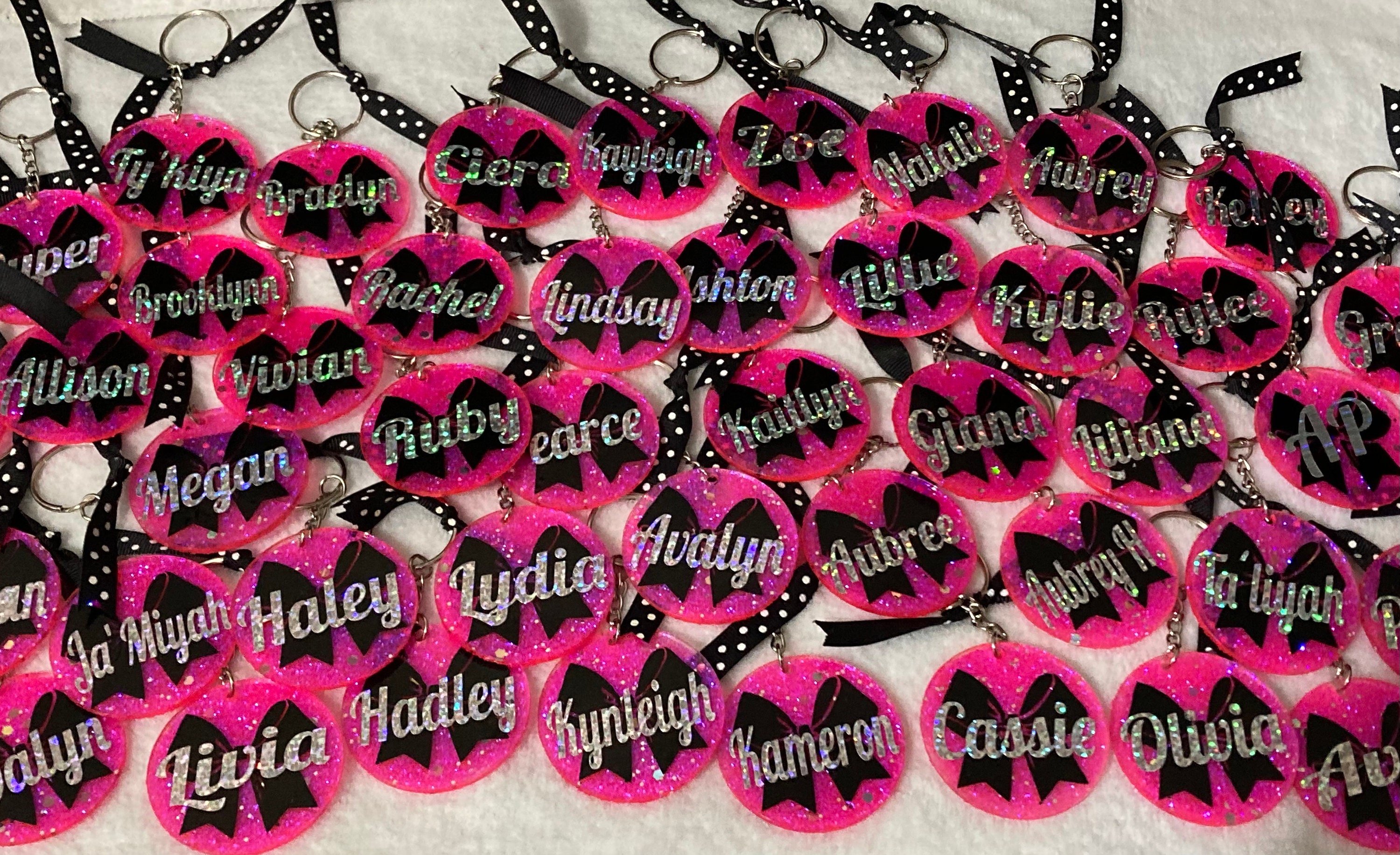 Cheerleader Keychains | Acrylic Keychains | Personalize Keychain | Bag ...