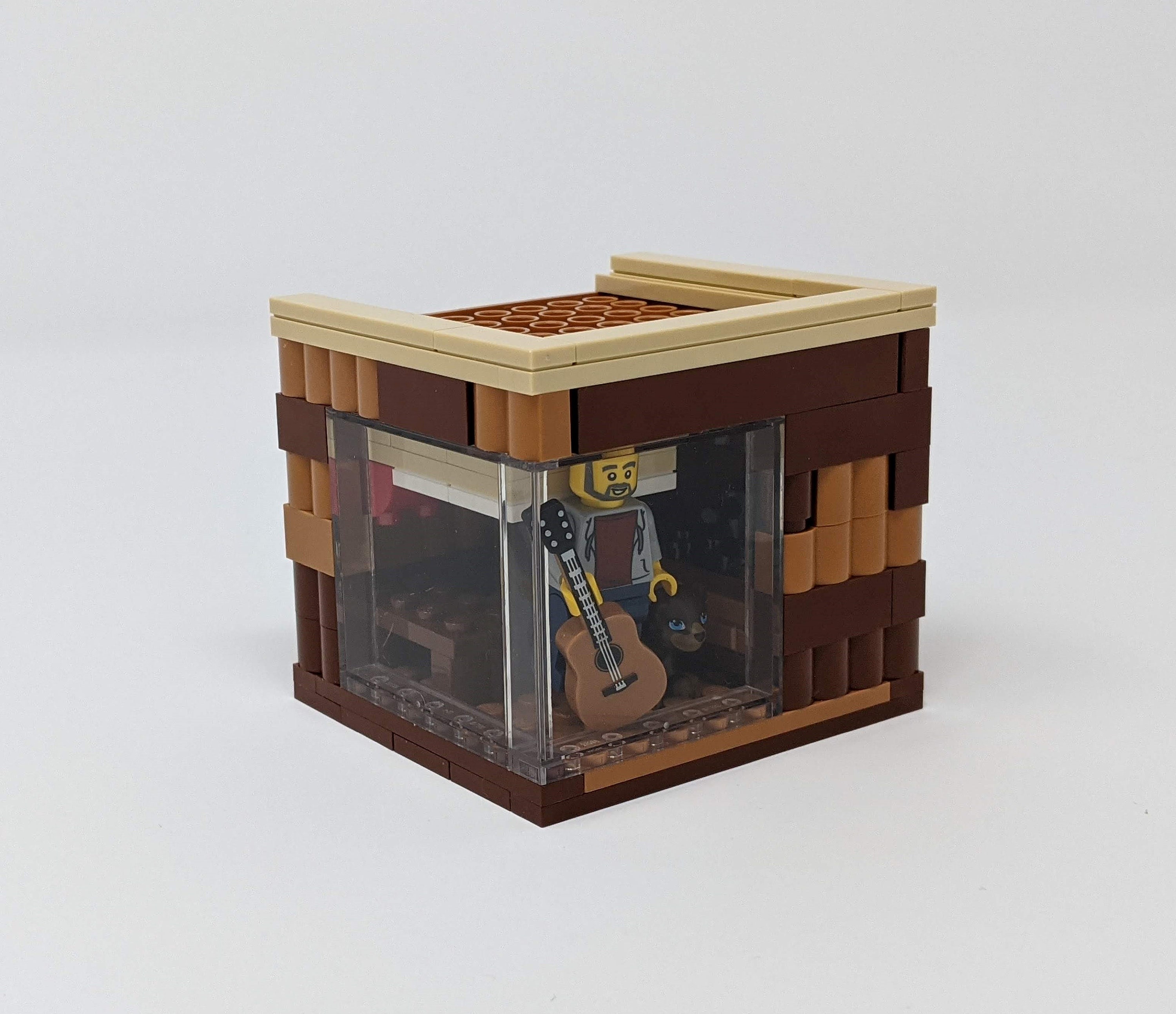 Log Cabin Sliding Box - Etsy