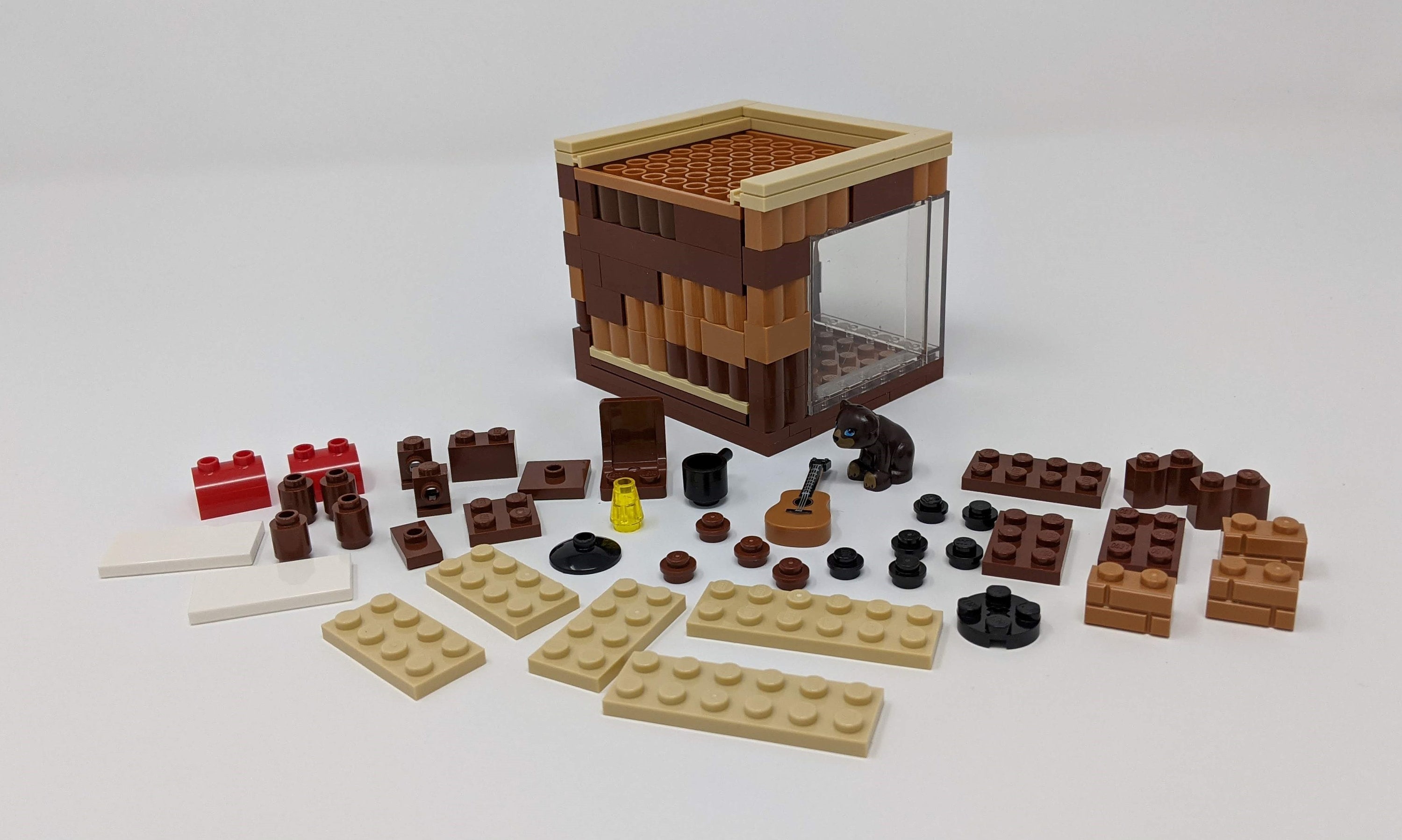Log Cabin Sliding Box - Etsy
