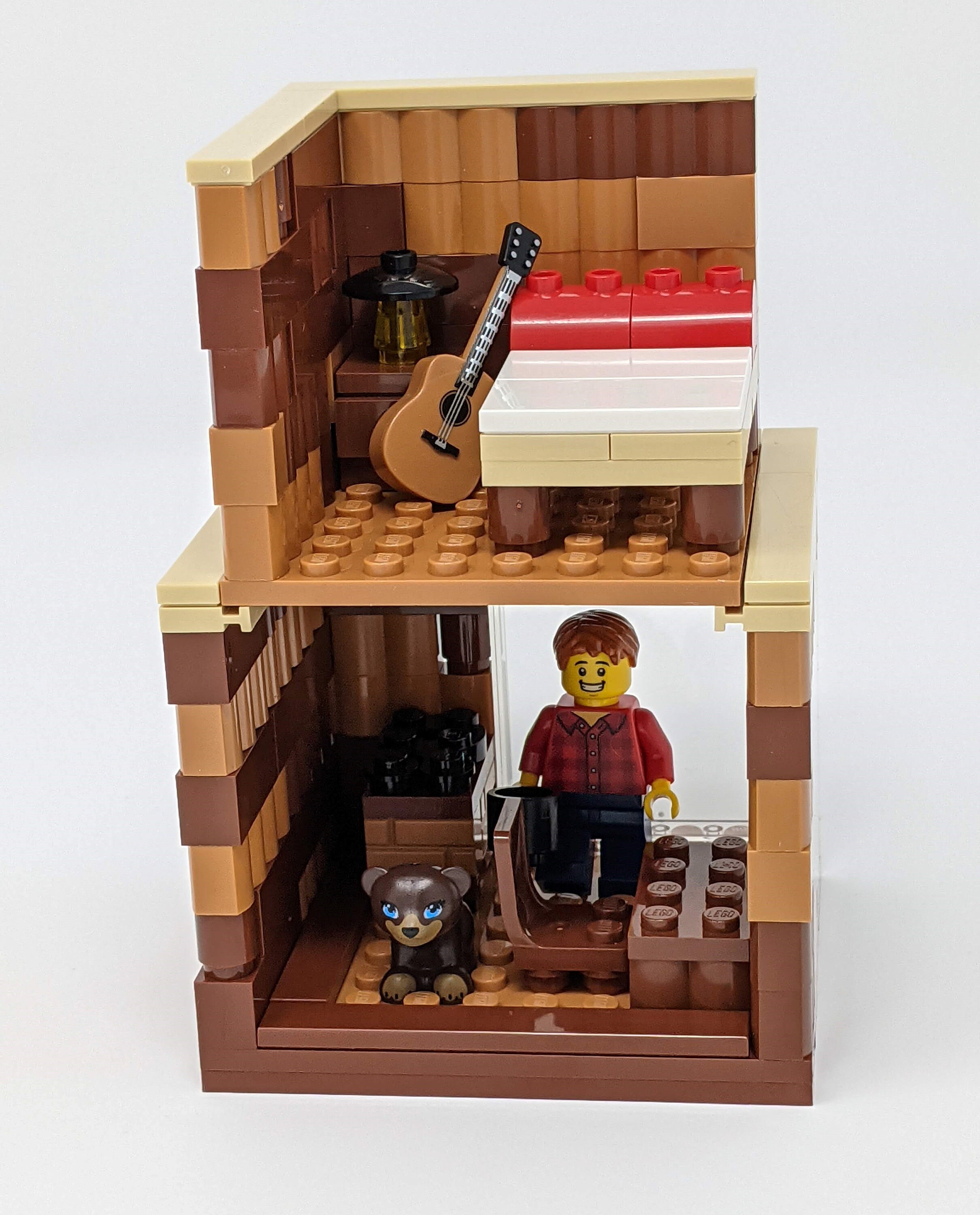 Log Cabin Sliding Box - Etsy