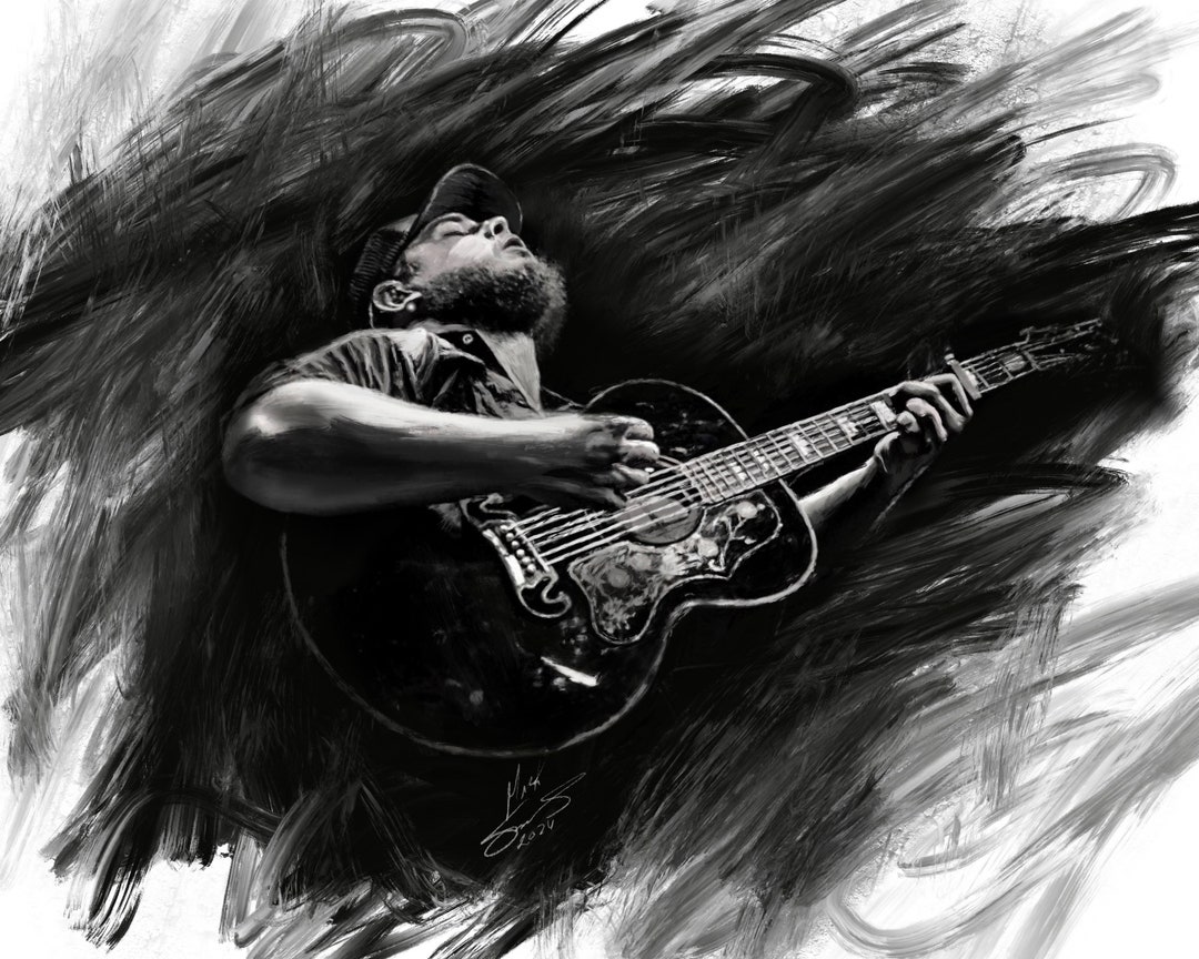 Luke Combs Portrait - Etsy