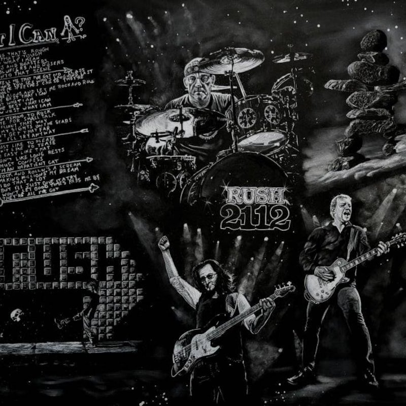 Rush Band Poster - Etsy