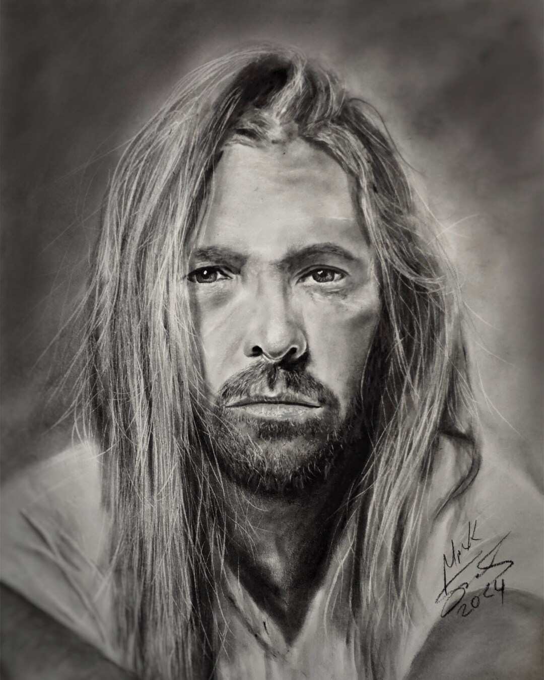 Taylor Hawkins Tribute Drawing - Etsy