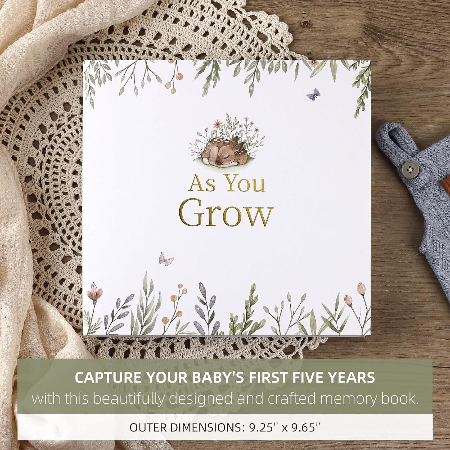 Baby Memory Book - First 5 Year Journal - Etsy