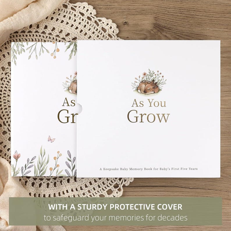 Baby Memory Book - First 5 Year Journal - Etsy