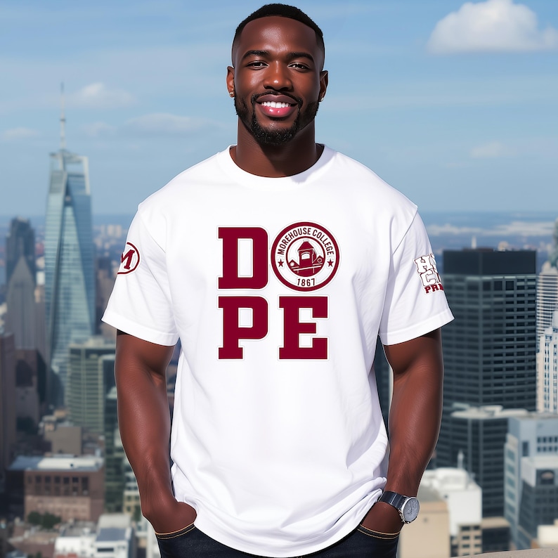 DOPELIFE Morehouse College Shirt | HBCU Apparel | Morehouse Tee Hoodie ...