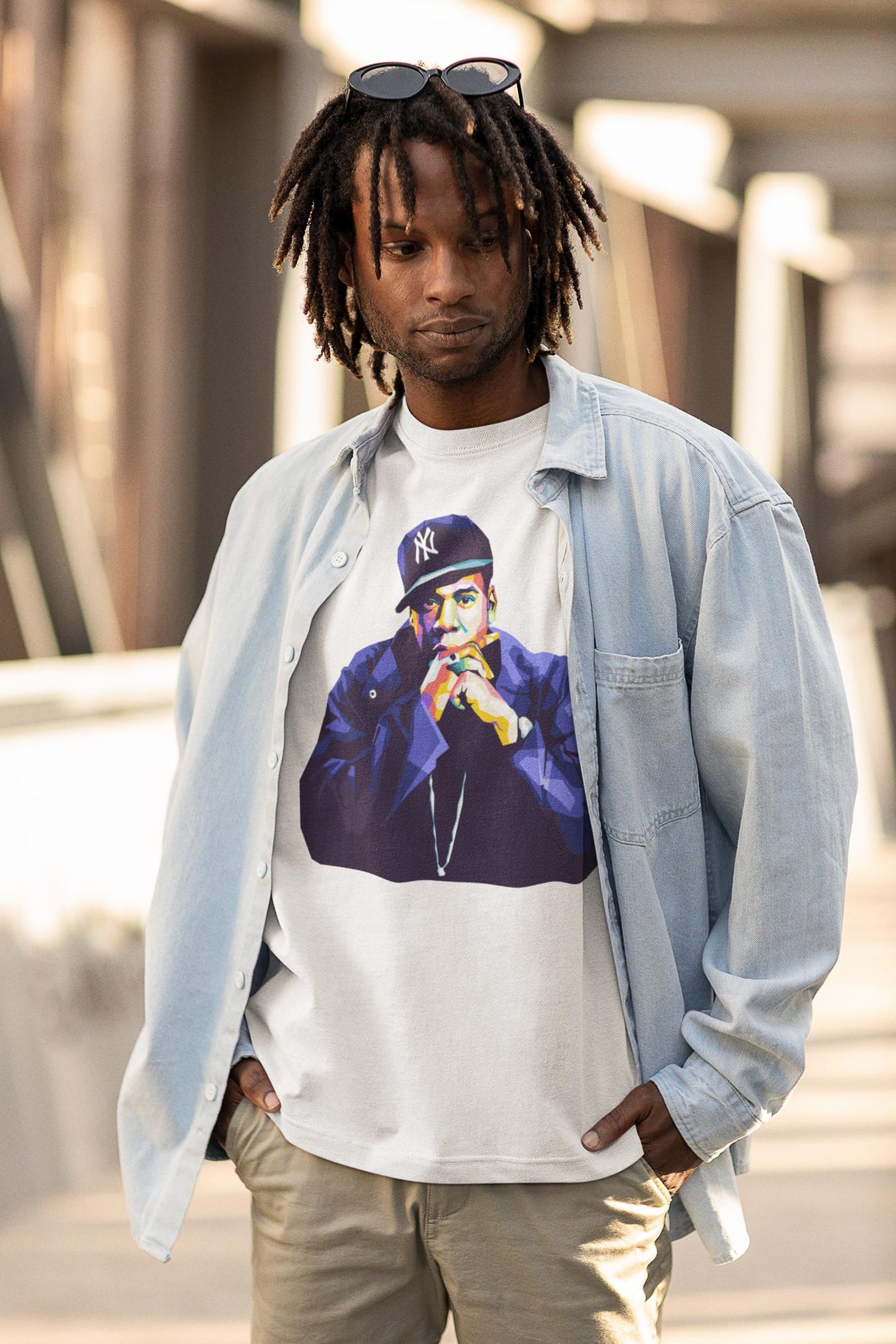 Instant Digital Download | Jay Z Pop Art| Digital Painting | Cartoon | Hova Hip-hop/rap Rapper ...