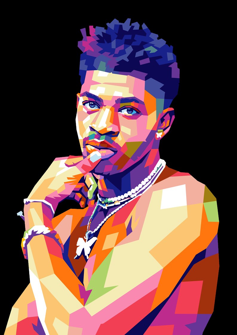 Lil Nas X Original Design Pop Art. Pride Shirt Lil Nas X Graphic LGBTQ ...