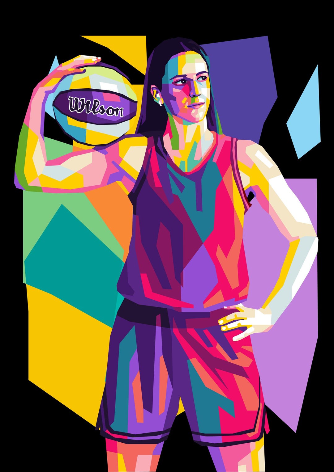Caitlin Clark Pop Art Print: Indiana Fever, WNBA Star - Etsy