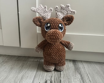 CROCHET PATTERN, DIY, Faux Moose Head, Crochet Moose, Amigurumi Crochet ...