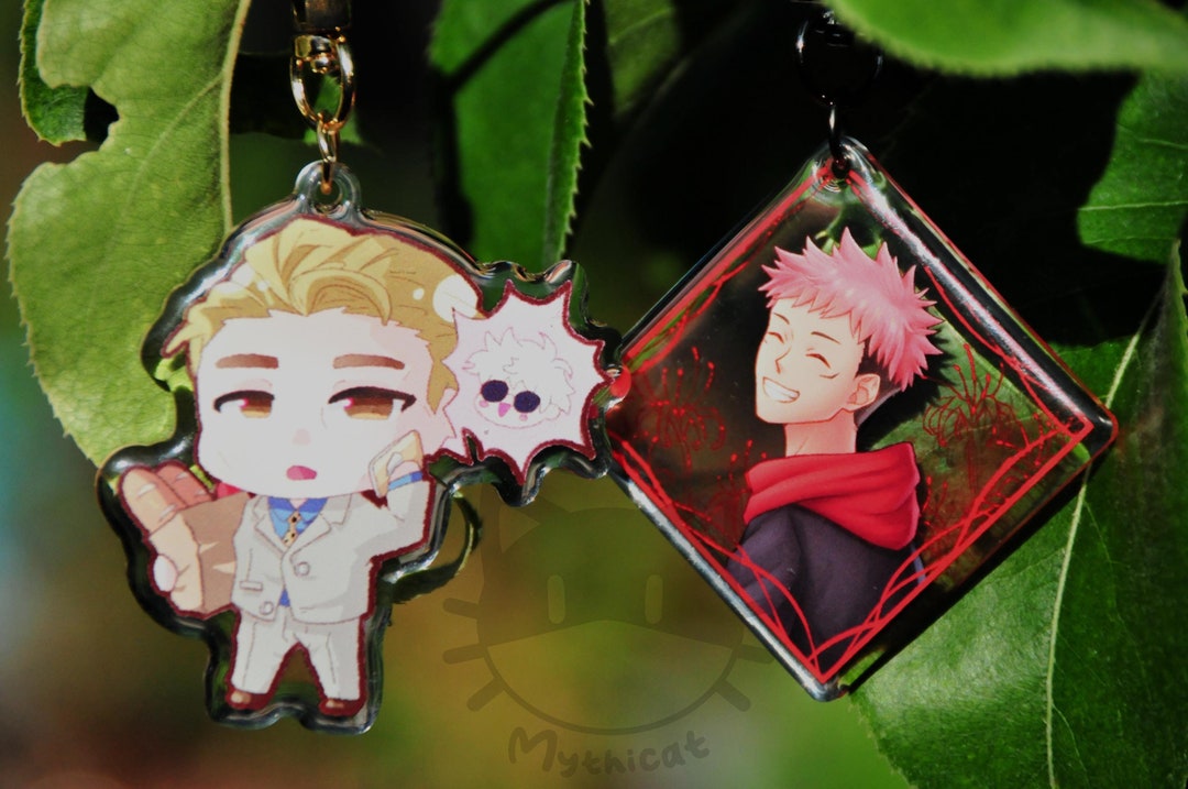 Blue Spring JJK Acrylic Charms - Etsy