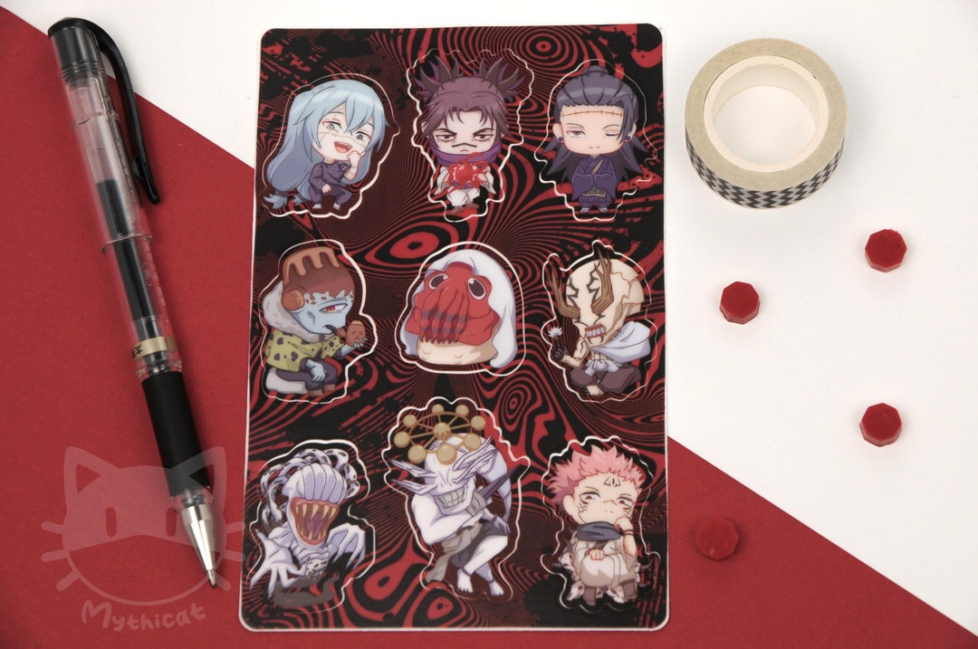 Blue Spring JJK B-grade Sticker Sheet - Etsy