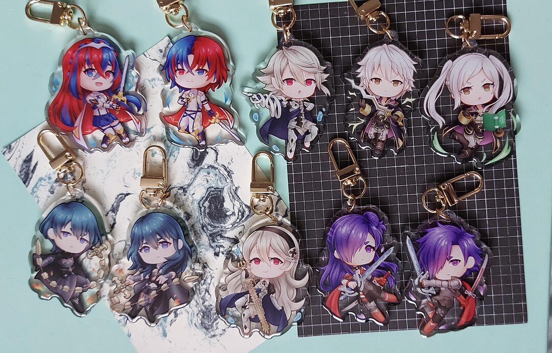 Fire Emblem Avatar Acrylic Charms - Etsy
