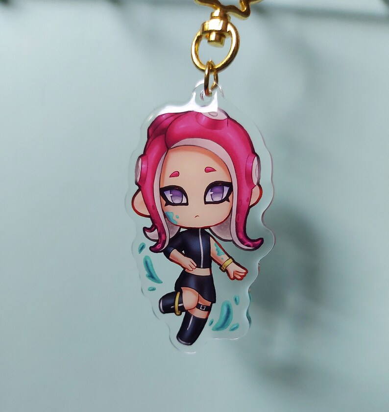 Splatoon Idol Acrylic Charms - Etsy
