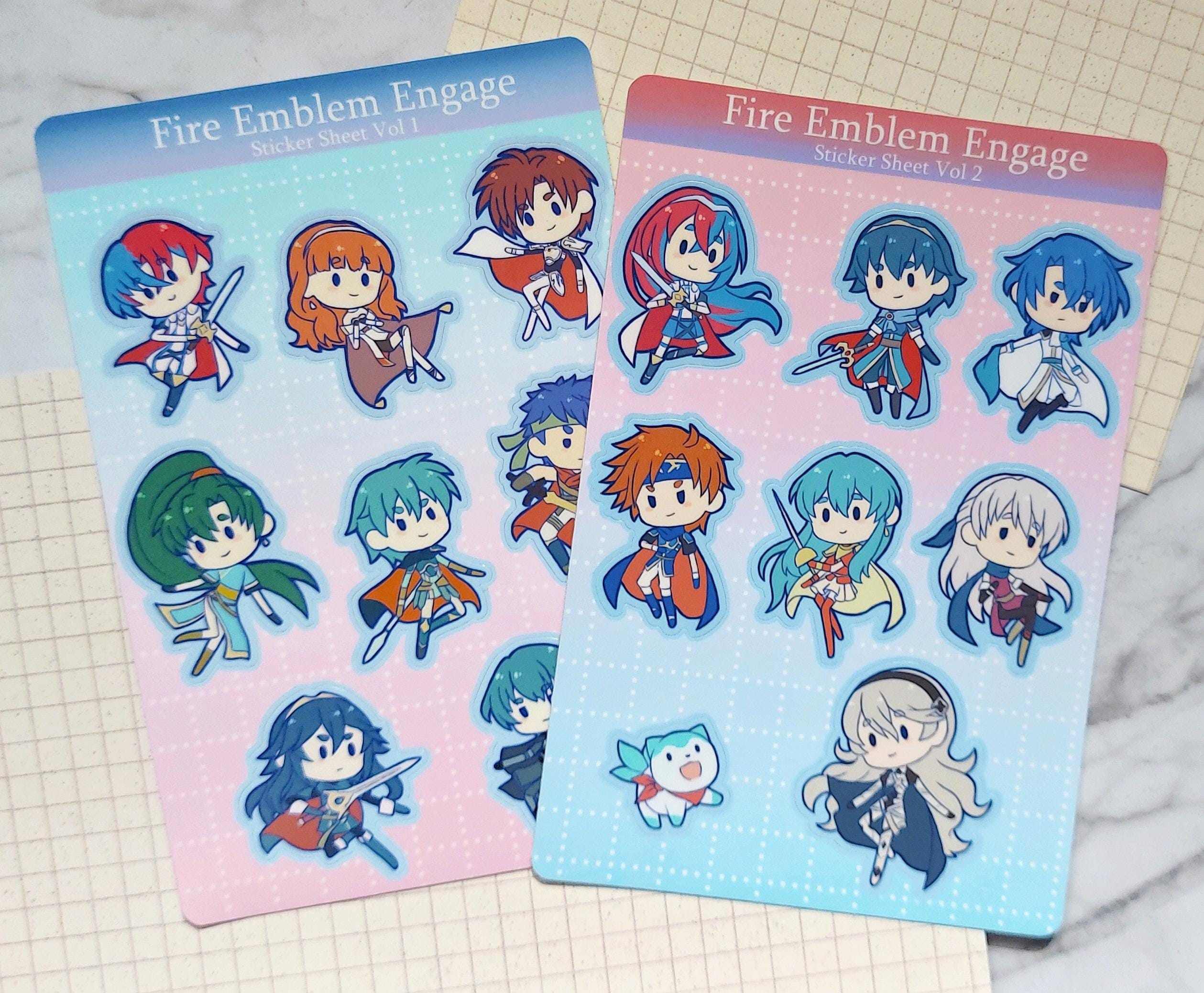 Fire Emblem Engage Sticker Sheets - Etsy