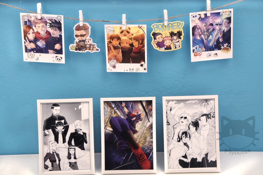 Blue Spring JJK Print Bundle - Etsy