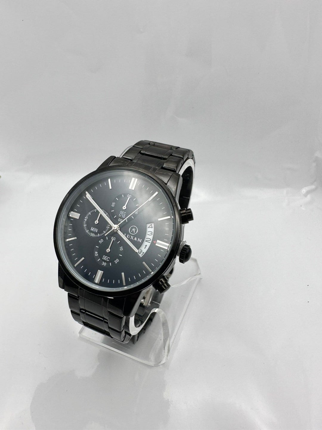 Men Watch Crow Black Men Watch Reloj De Hombre Negro Y Barato - Etsy