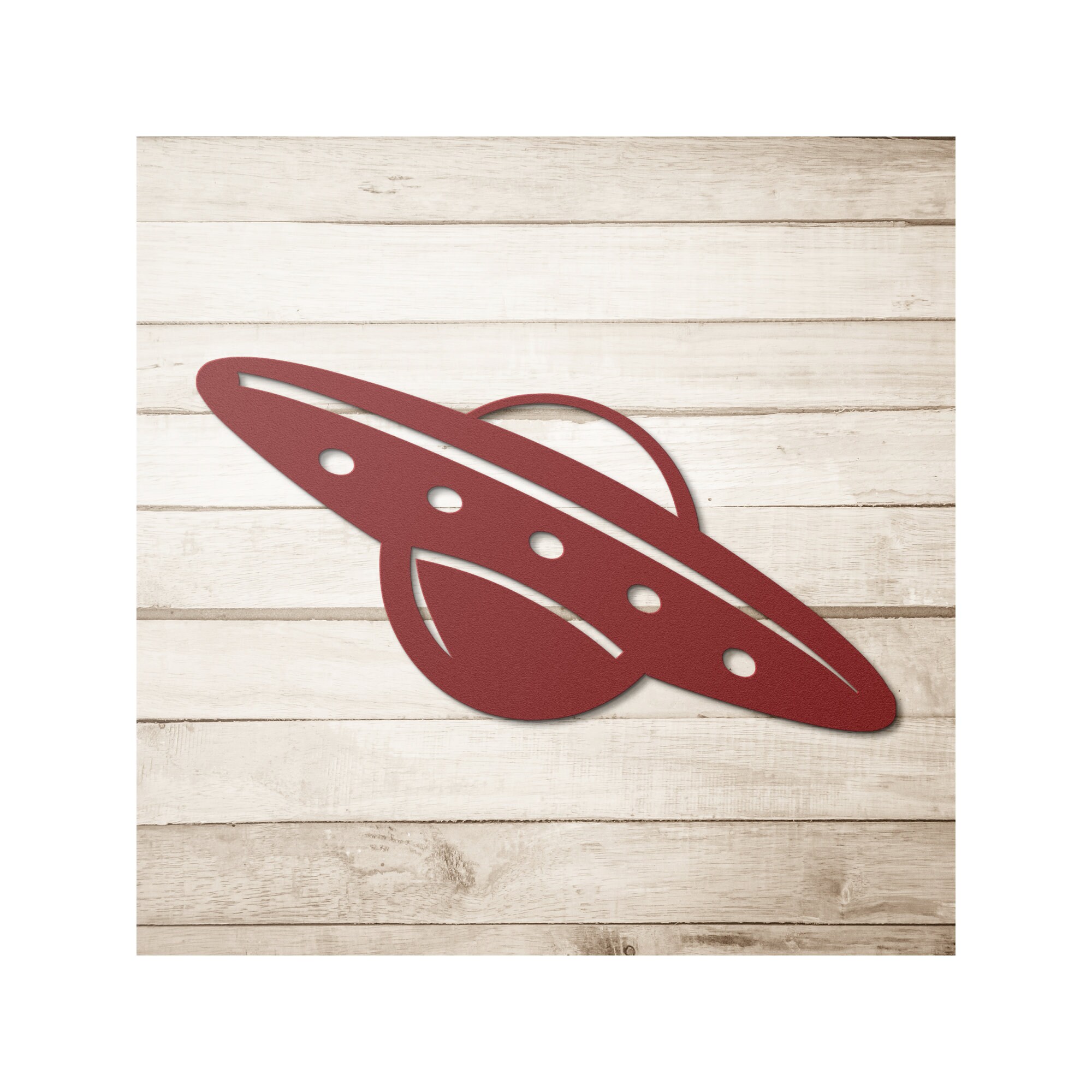 Spaceship UFO Metal Wall Art - Etsy