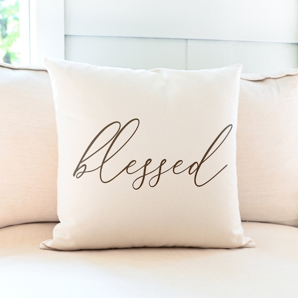 Blessed Pillow - Etsy